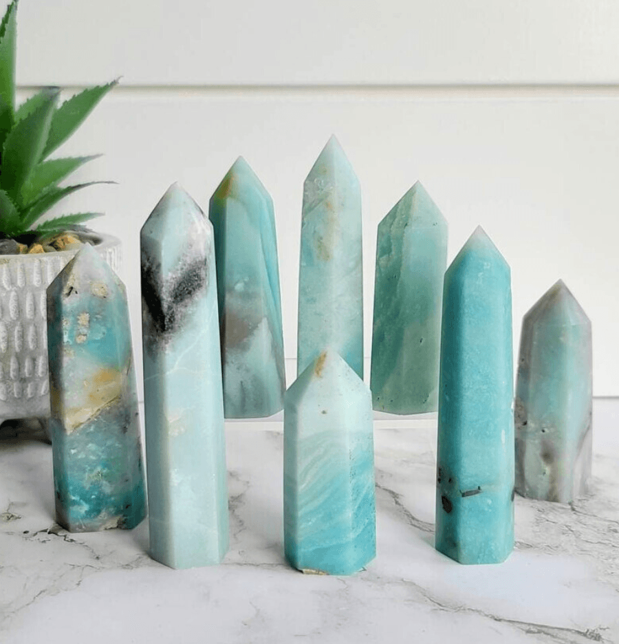 Carribean Calcite Tower – Spirit and Stardust